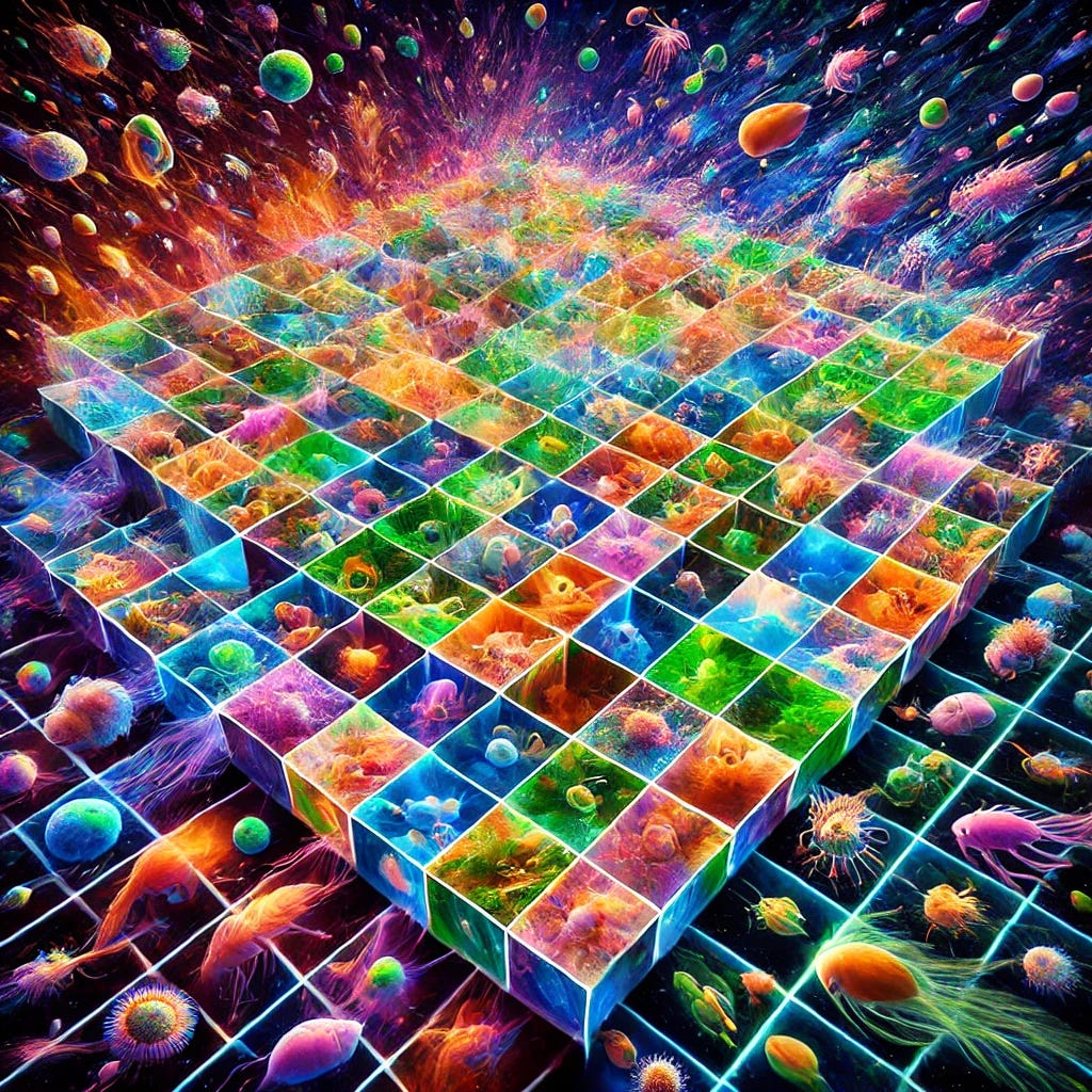 9. Matrix of Life and Death. Concept: Implement a high-dimensional ...