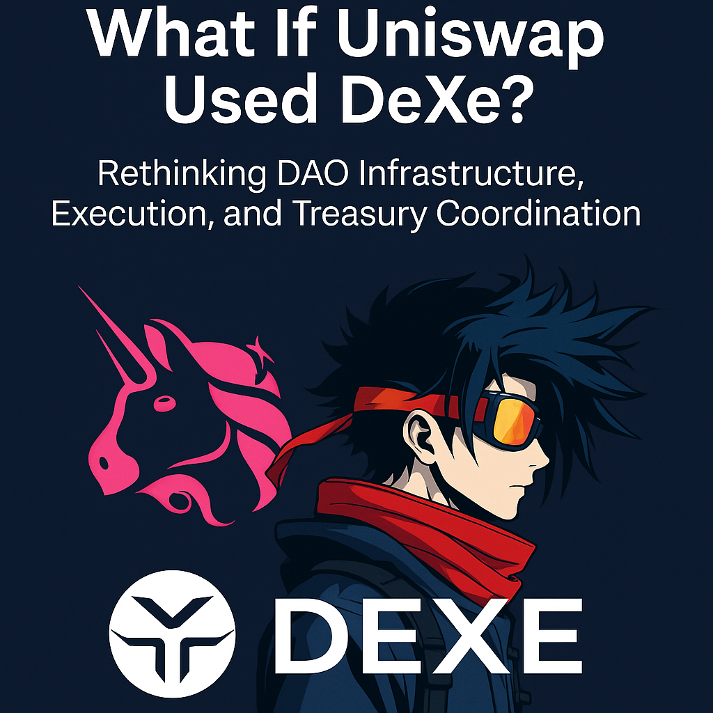 What If Uniswap Used DeXe?. Rethinking DAO Infrastructure… | by anita belle | Jun, 2025 | Medium