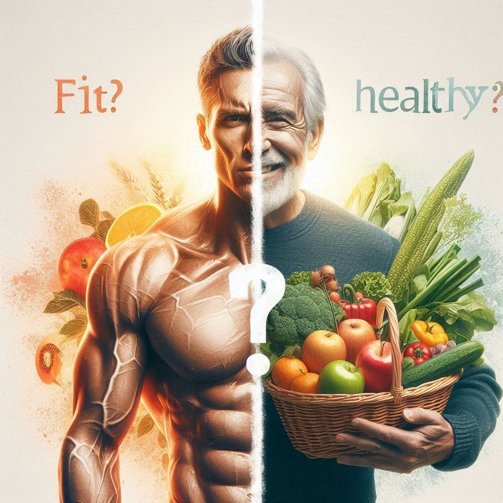 Why Being Fit Is Not Equal to Being Healthy? | by In My Opinion | Medium