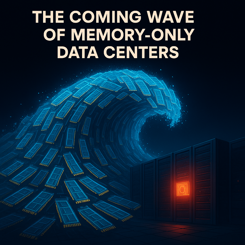 The Coming Wave of Memory-Only Data Centers | by Gtrossell | TheNewTier