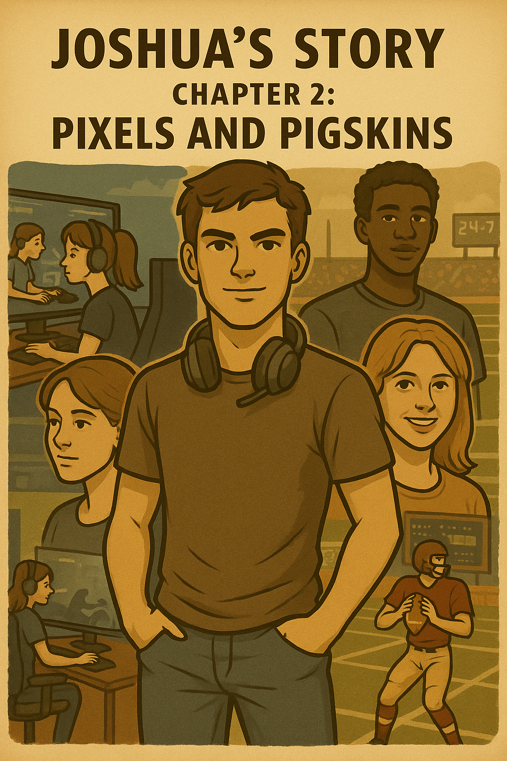 Joshua’s Story: Chapter 2: Pixels and Pigskins | by Jon P | Medium