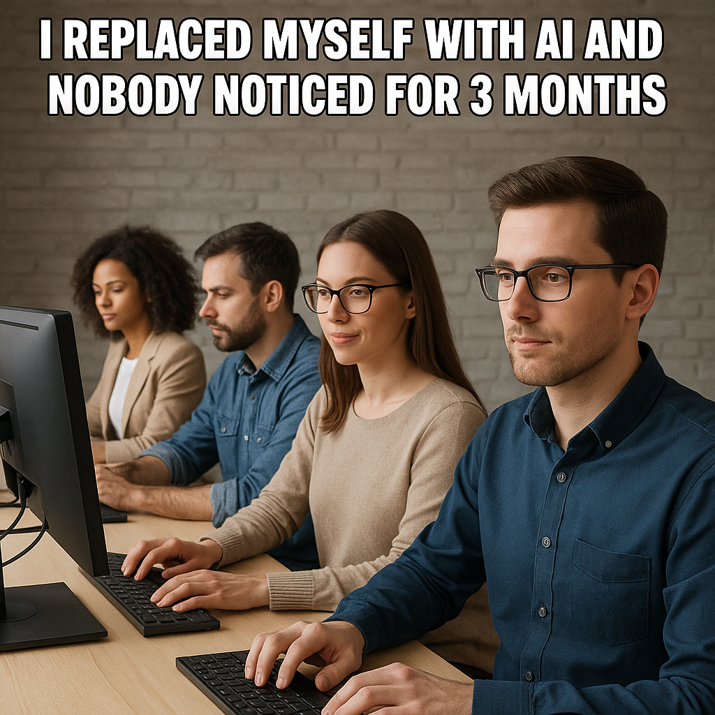 I Replaced Myself with AI and Nobody Noticed for 3 Months | by Devrim ...