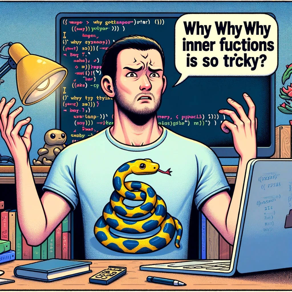 Why Python Inner Functions Is Hard To Understand By Miner Of Ideas Python In Plain English 5100