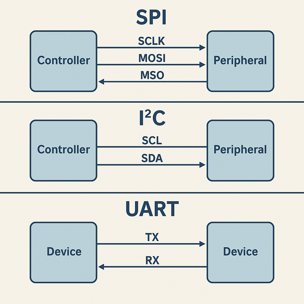 Spi Vs I2c Vs Uart Choosing The Right Communication Protocol By 4142