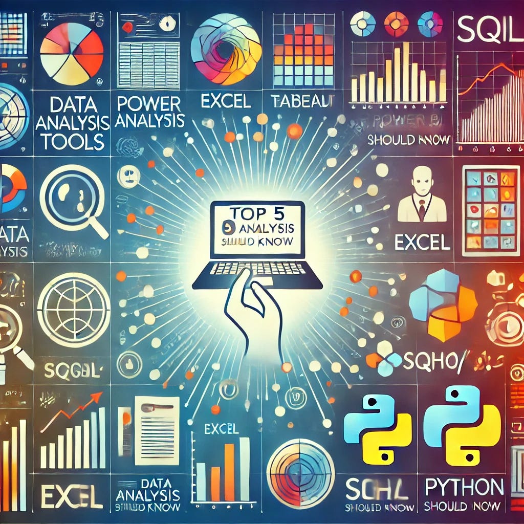 Top 5 Data Analysis Tools Every Analyst Should Know | by Ali Hammad | Sep, 2024 | Medium