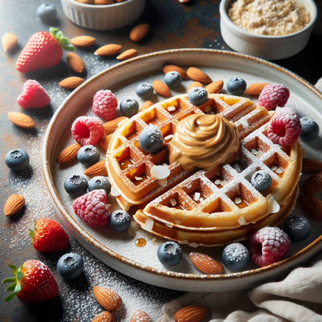 Almond Butter Keto Waffle Delight Recipe | by Keto Kitchen: Sweet life ...