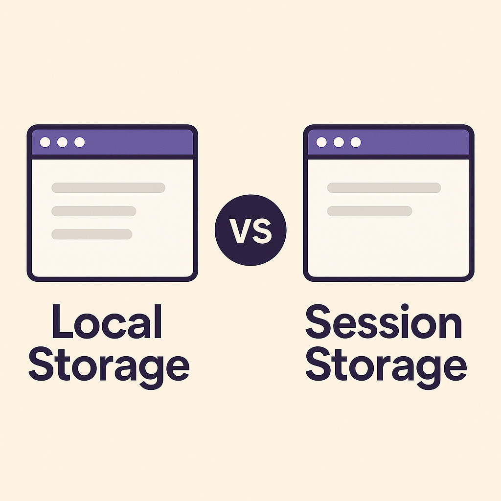 LocalStorage vs SessionStorage: What’s the Real Deal? | by Bilal Ahmad | Jul, 2025 | Medium