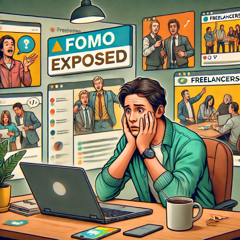 Freelance FOMO Exposed!. How to Avoid the Fear of Falling Behind | by ...