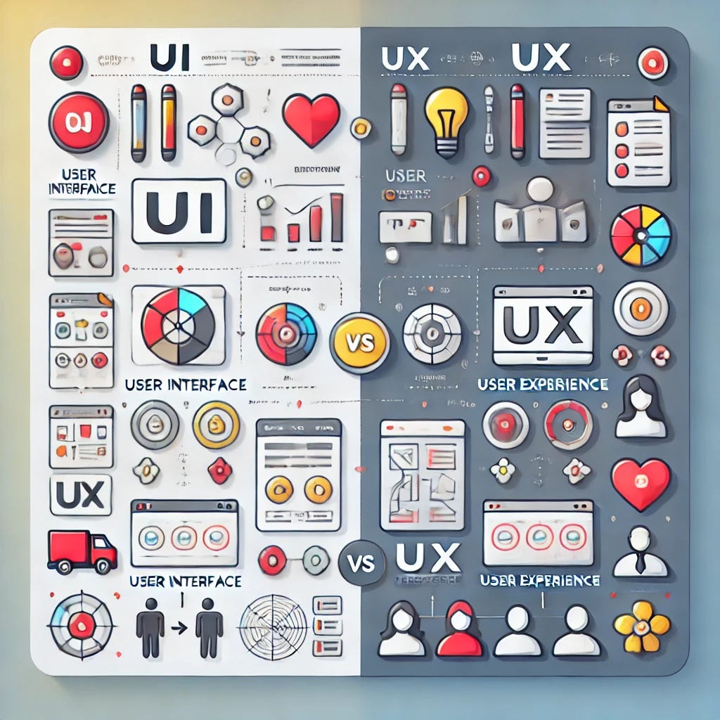 UI vs. UX: What’s the Difference Between User Interface and User ... UI vs. UX: What’s the Difference Between User Interface and User ...