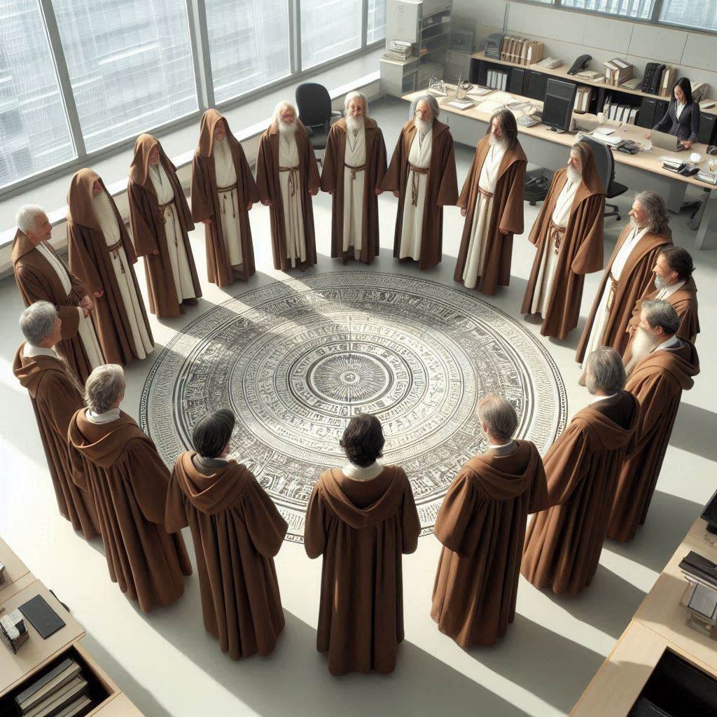 The Office Ritual!. A strange tale about working… | by Harry Hogg | Medium