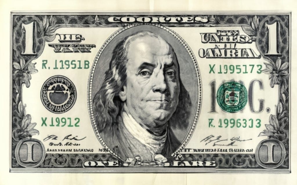 The Difference Between a $1 bill and a $100 bill | by Chris Doelle | Medium