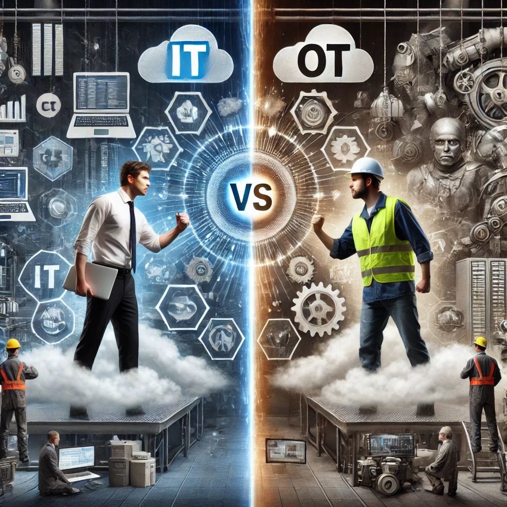 IT vs. OT — A Necessary Convergence, A Challenging Divide | by Wouter Beneke | Feb, 2025 | Medium
