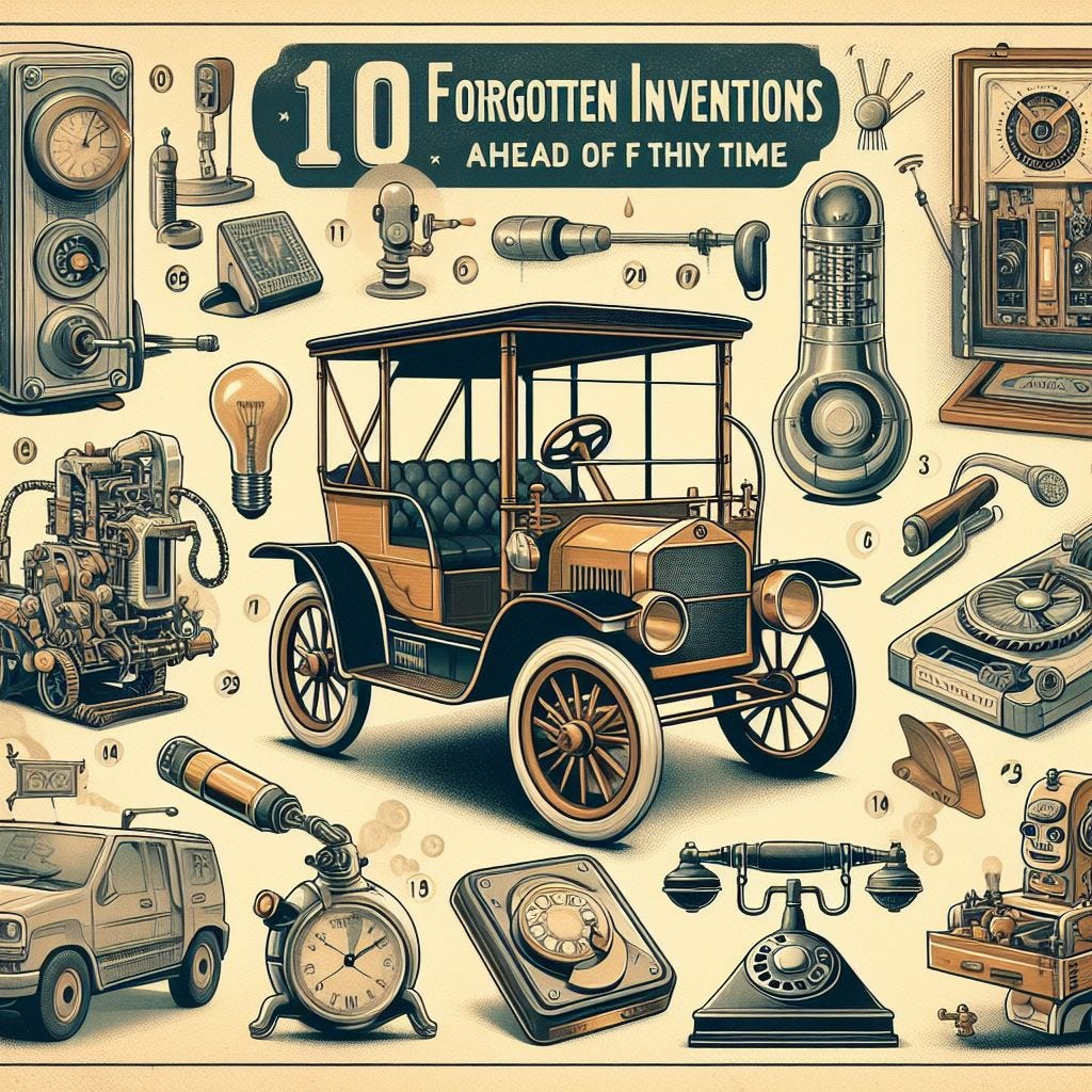 10 Forgotten Inventions That Were Way Ahead of Their Time | by Pracheer ...