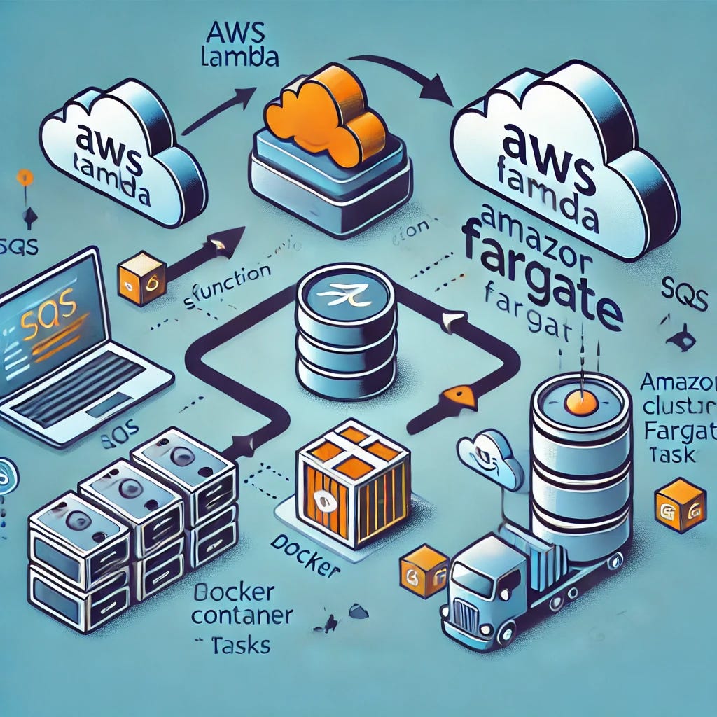 How I Overcome The Lambda 15 Mins Timeout By Leveraging The Ecs Fargate By Igor Mardari Medium