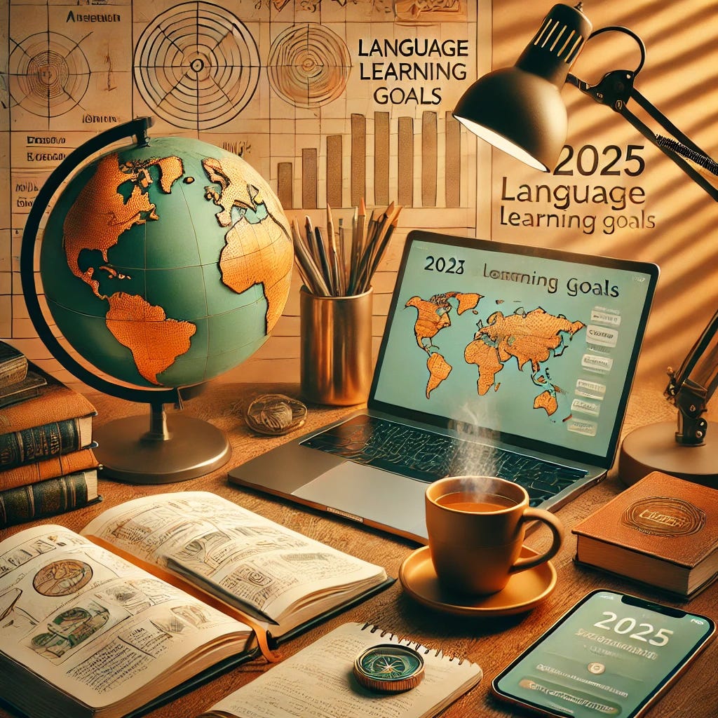 2025 Language Learning Goals. 1 year, 8 languages, countless fun | by ...
