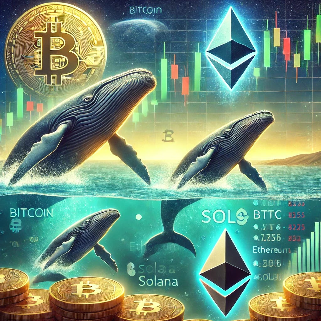 What Crypto Whales Are Buying Now: Bitcoin, Ethereum, and Solana | by AshenWolveDEFI | Medium