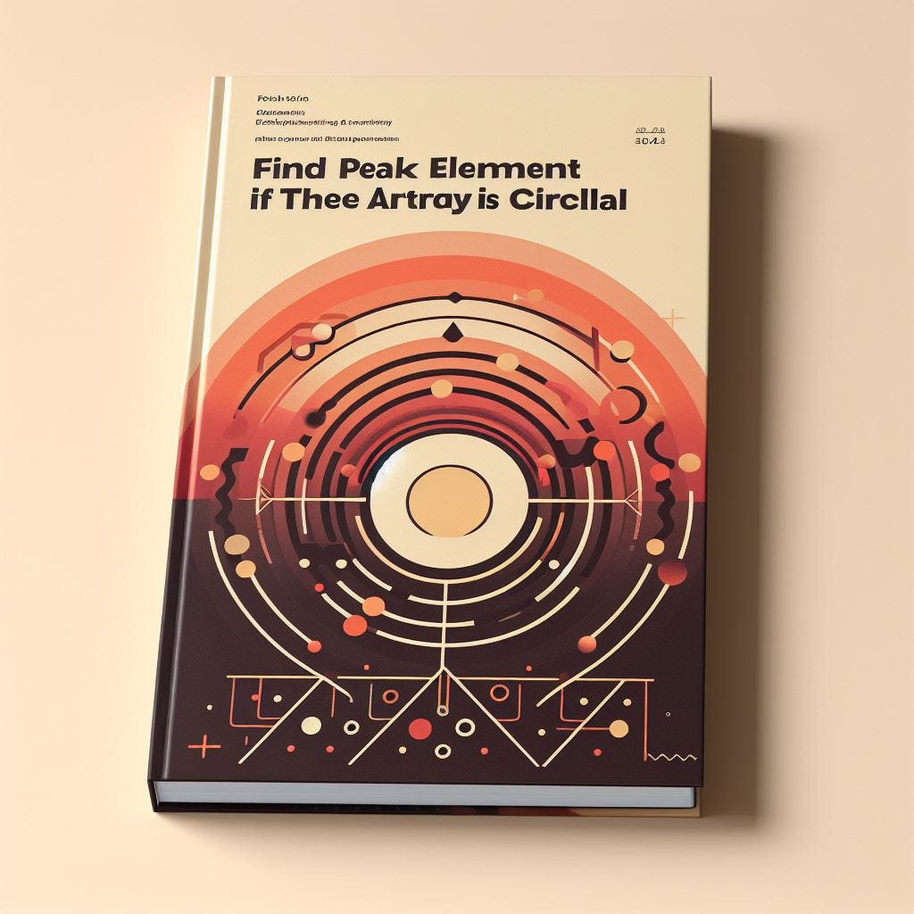 Find the peak element if the array is circular | by Pythonic Pioneer ...