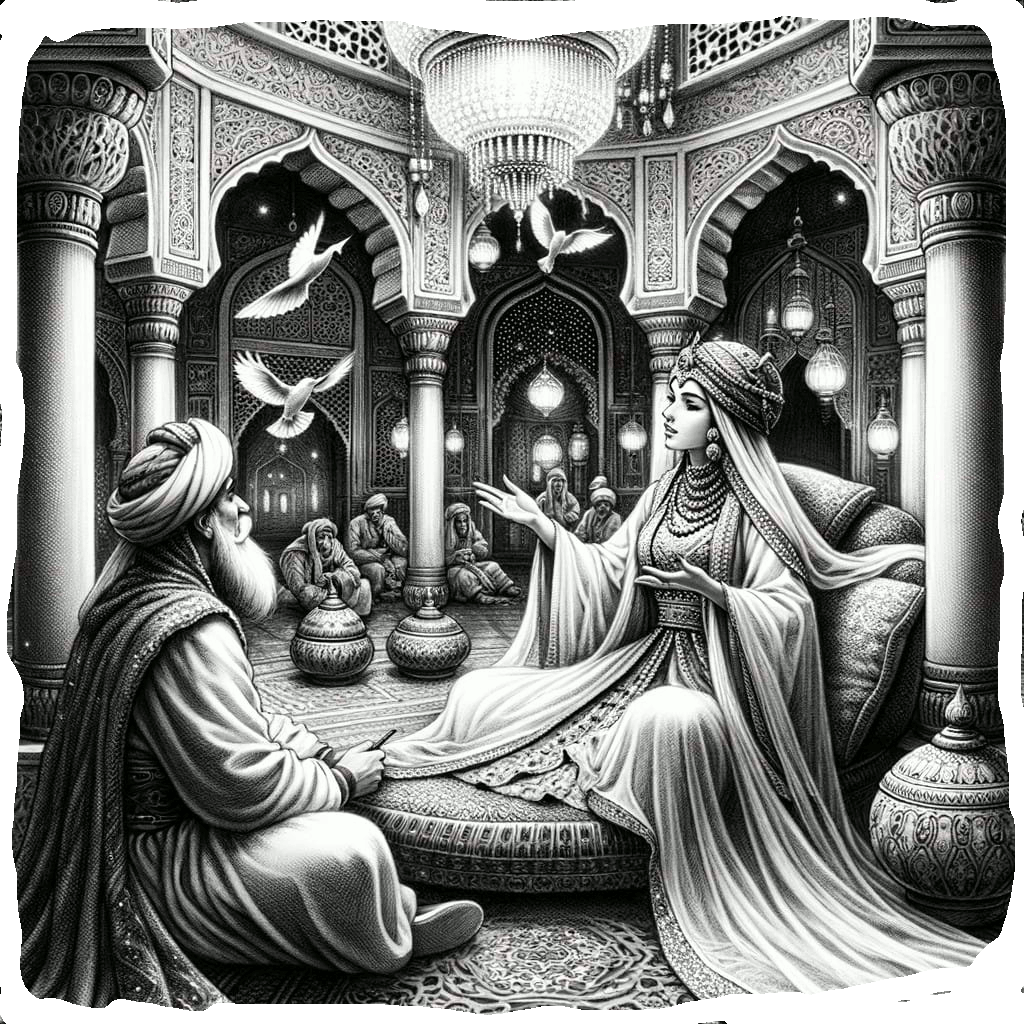 In the Embrace of Silence: A Thousand and One Nights of Scheherazade | by Lord Byron | Medium