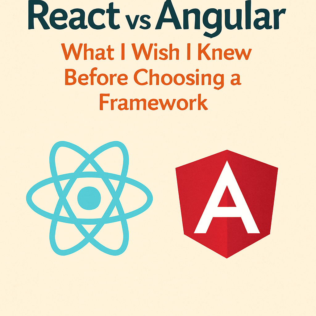 React vs Angular: What I Wish I Knew Before Choosing a Framework | by Tejasvi Navale | Aug, 2025 ...