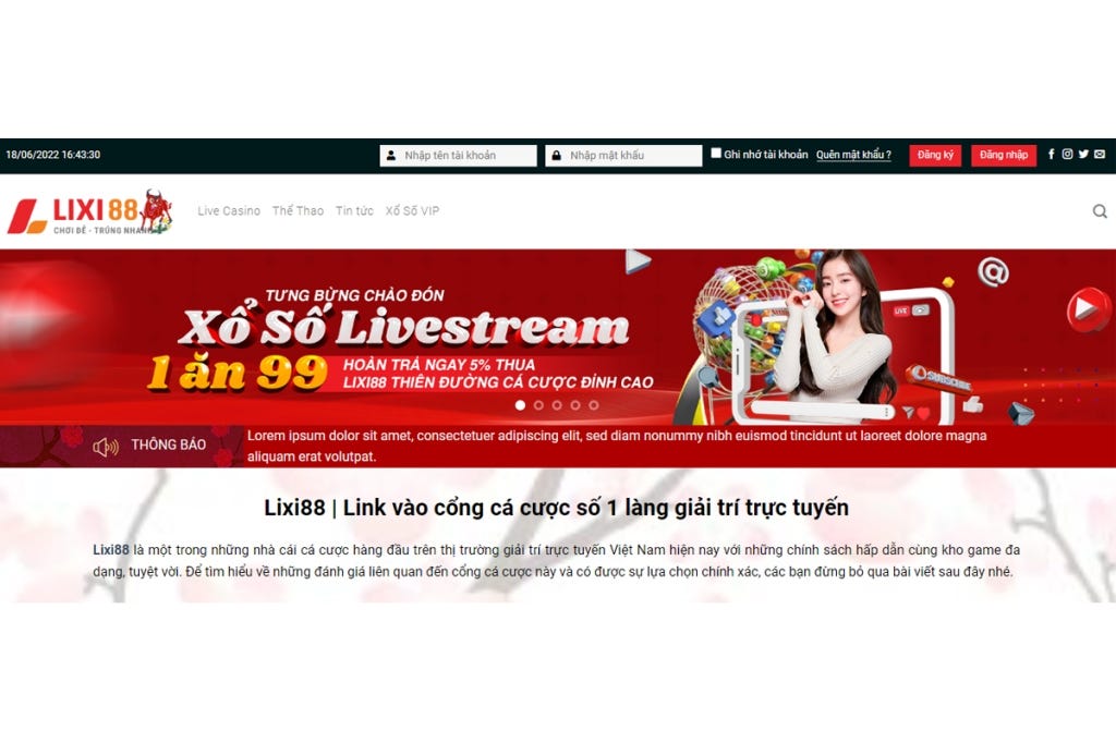 Giới thiệu Lixi88 | by Lixi88 | Medium