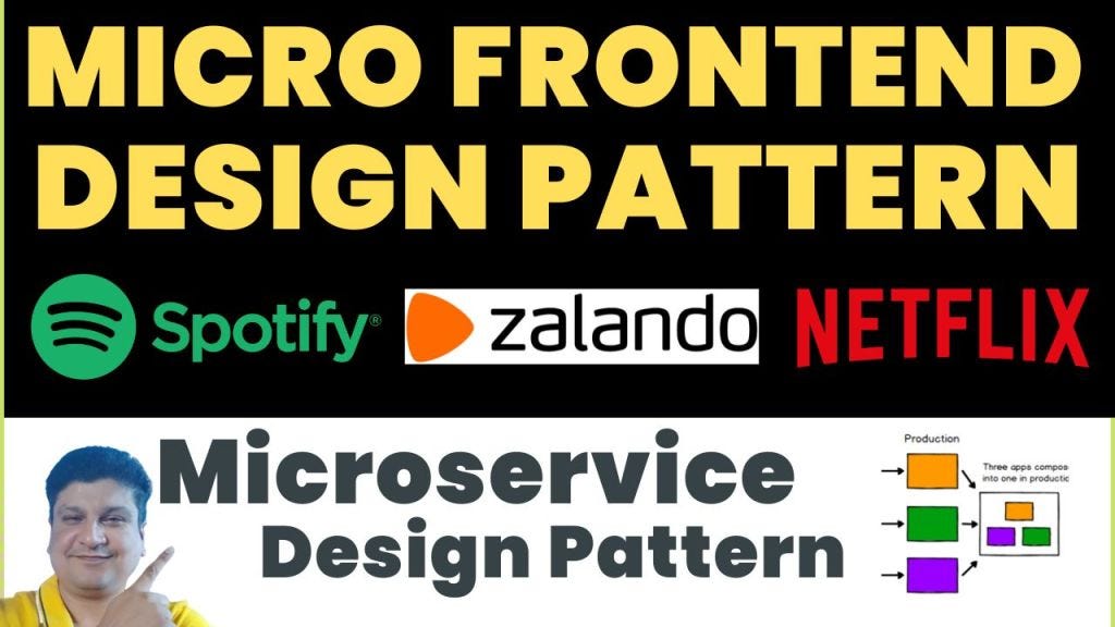 Micro Frontend Design Pattern for Microservices Explained with Examples | by CodeOneDigest | Medium