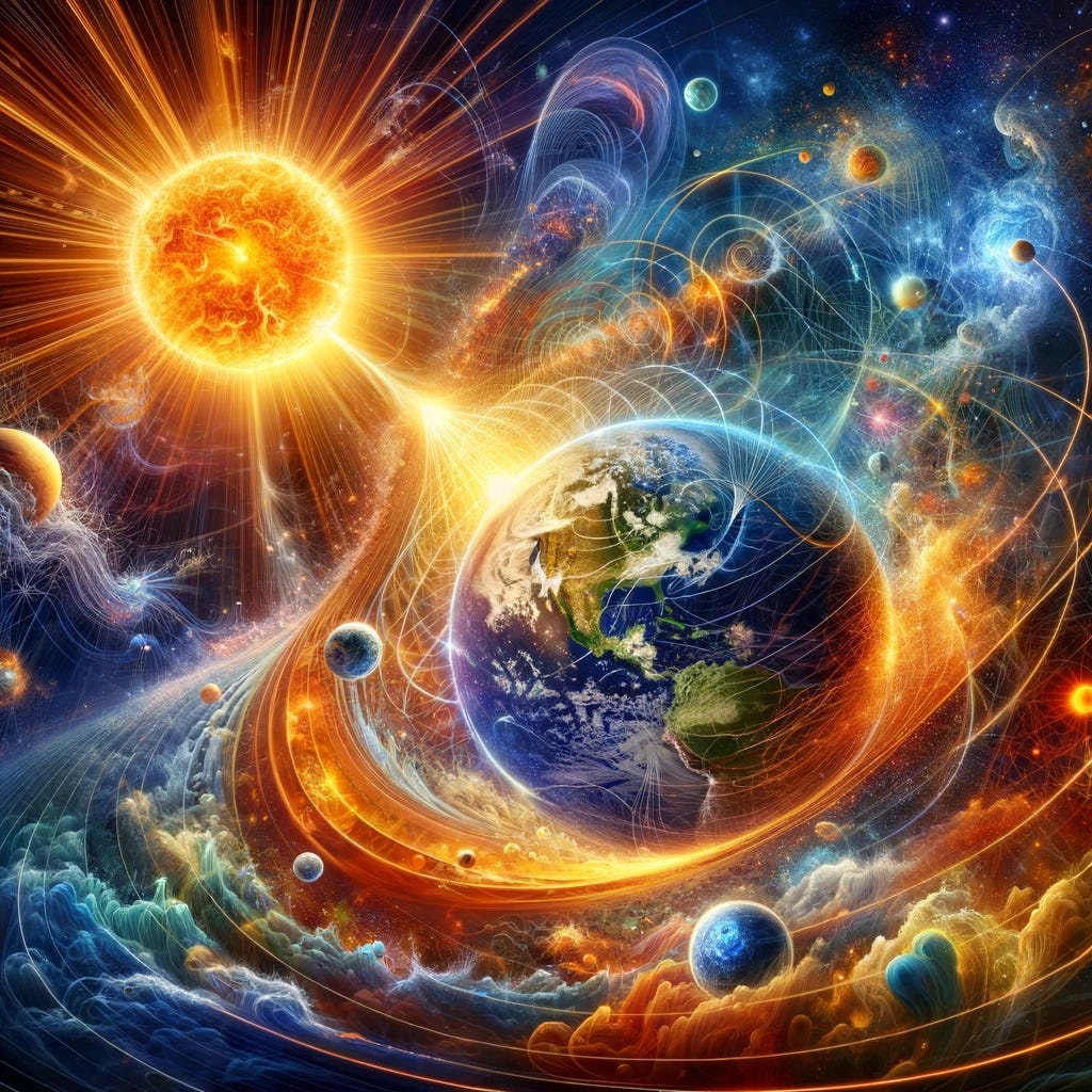 The Quantum Sun: How Electromagnetic Waves Shape Earth’s Biosphere | by ...