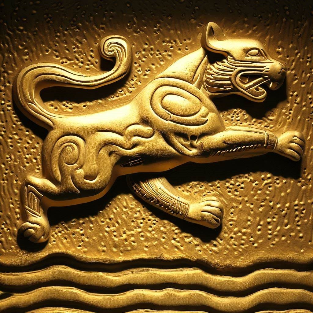 The Golden Jaguar and its symbolism | by Dr. Victor Bodo | Medium