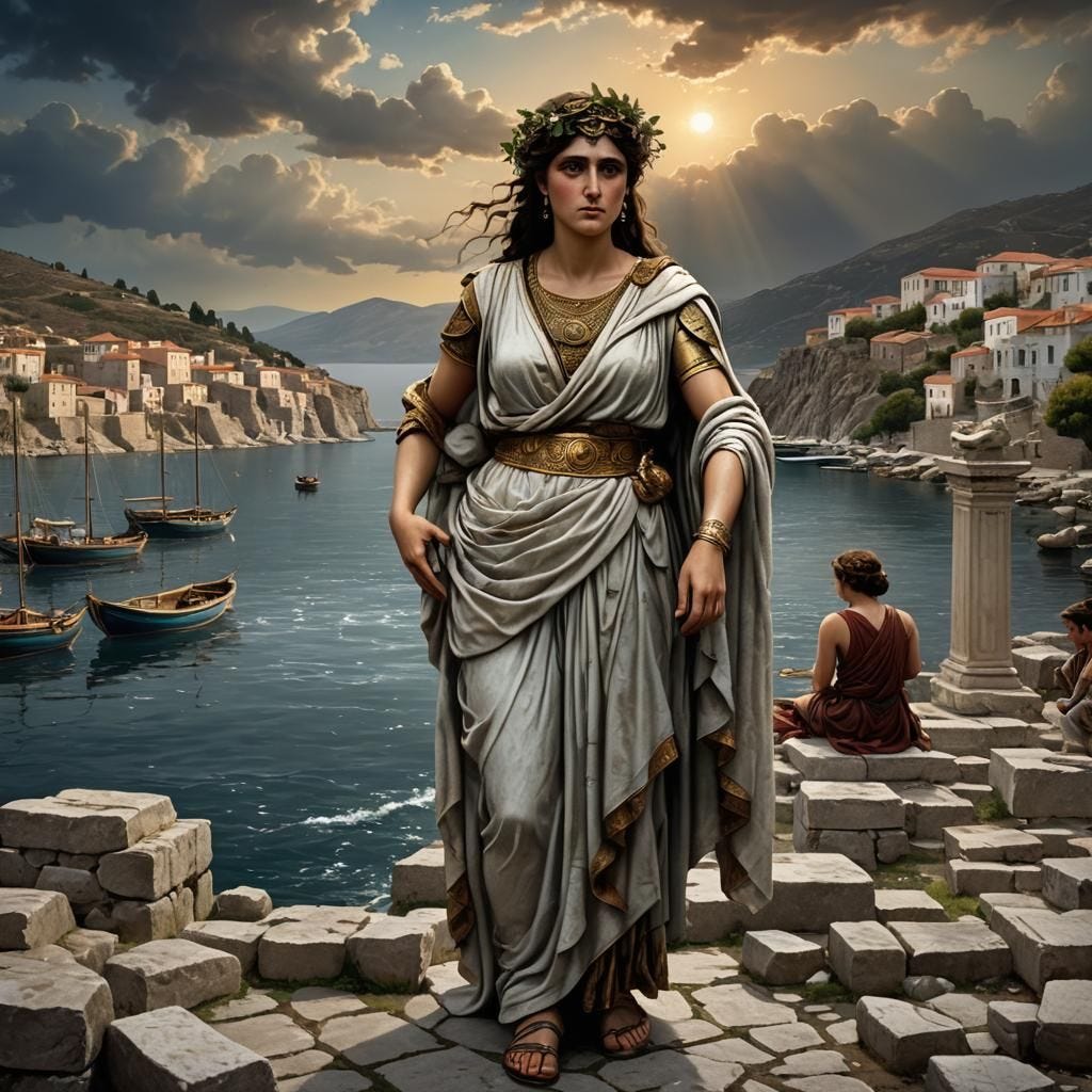 History’s Great Writers — Sappho: The Ancient Greek Poetess Who ...