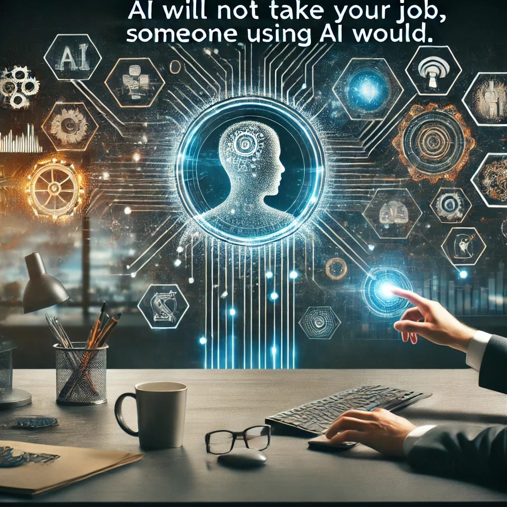 AI Will Not Take Your Job, Someone Using AI Would | by Khushi Bhoj ...
