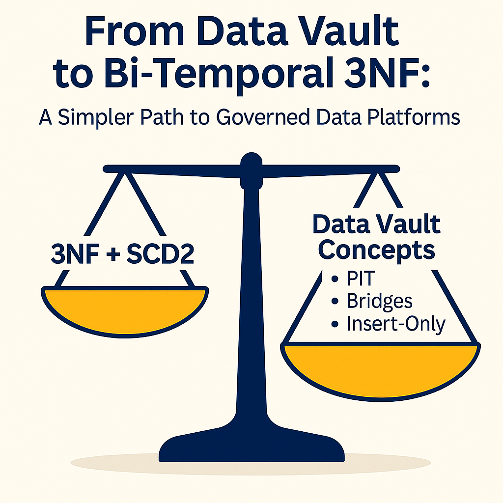 From Data Vault to Bi-Temporal 3NF: A Simpler Path to Governed Data ...