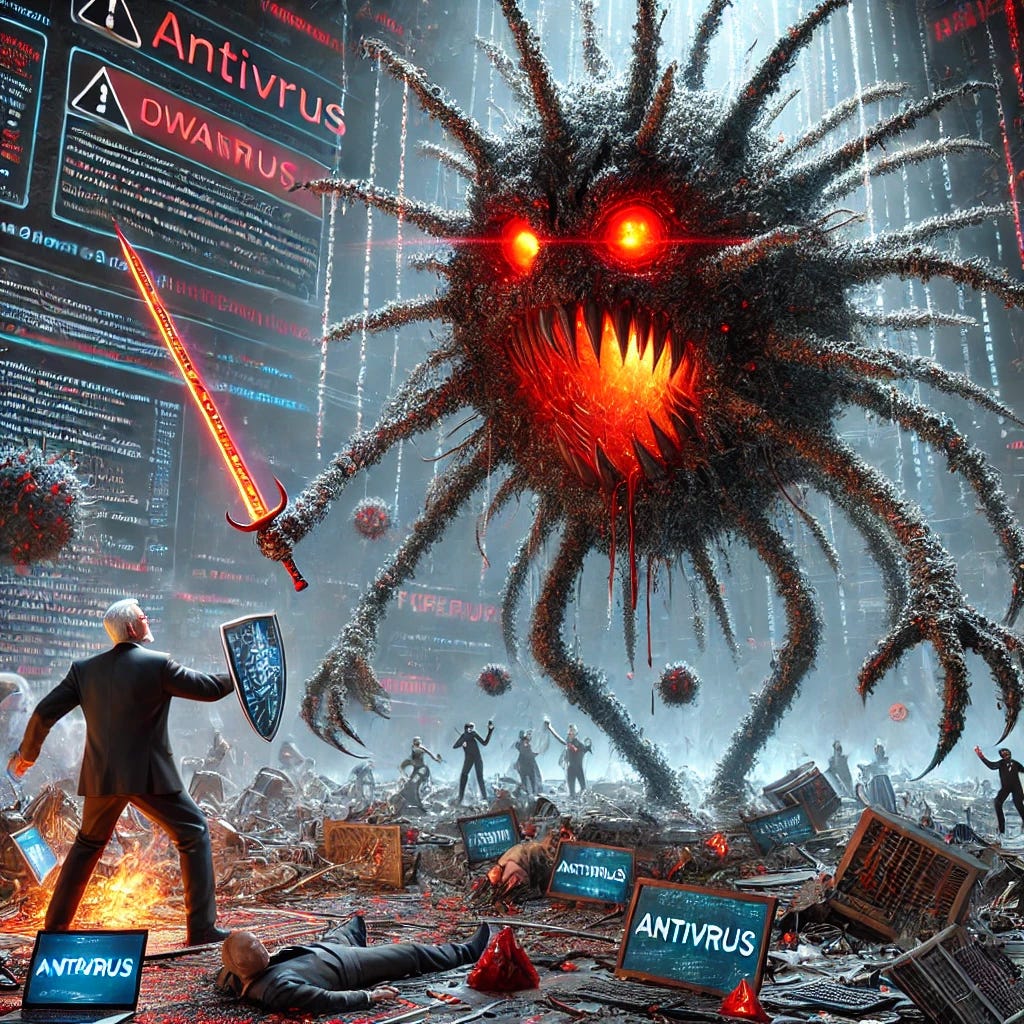 “Malware Madness: When Your CISO Faces the Digital Demon of Doom” | by ...