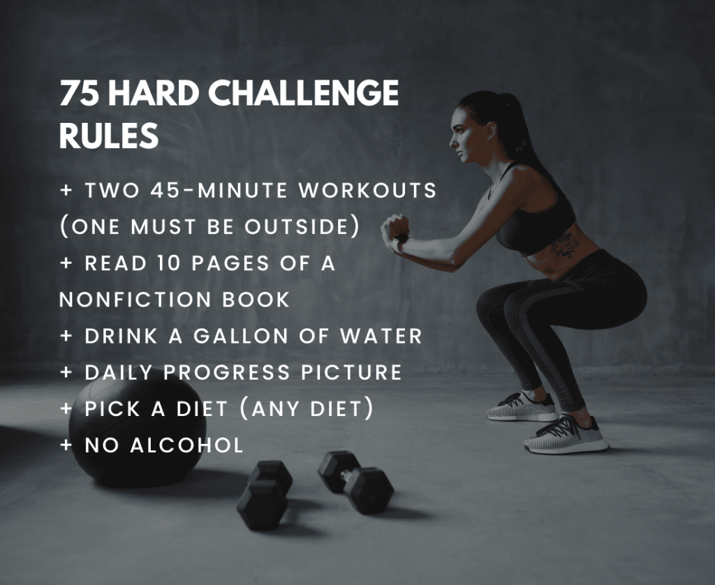 The 75 Hard Challenge. In the realm of personal development… | by Books ...