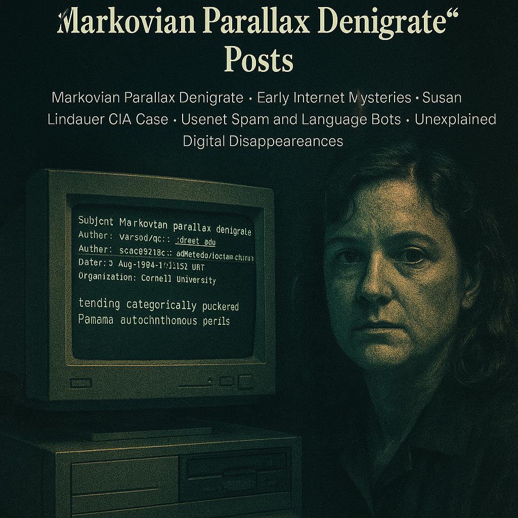 The Vanishing Programmer:. The “Markovian Parallax Denigrate”… | by ...