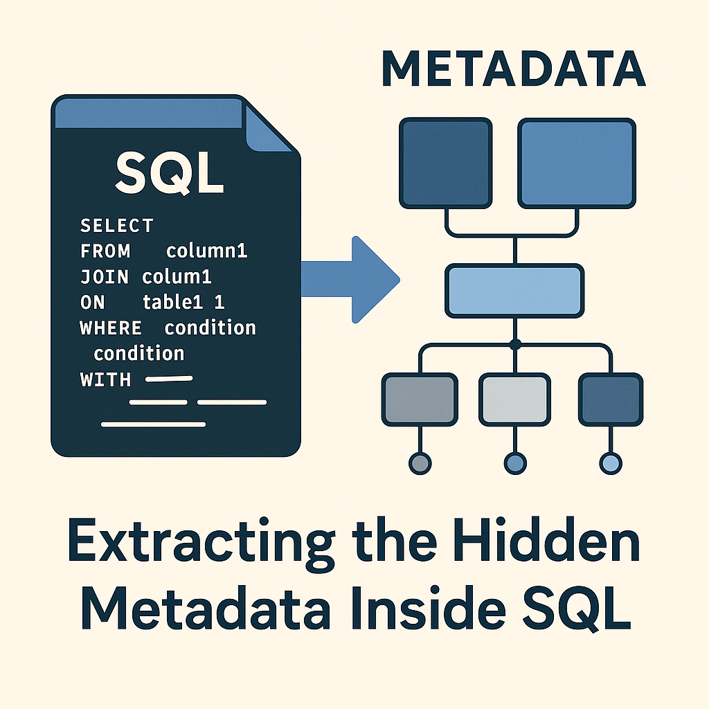 Extracting the Hidden Metadata Inside SQL | by Jaco van der Laan | Oct, 2025 | Medium