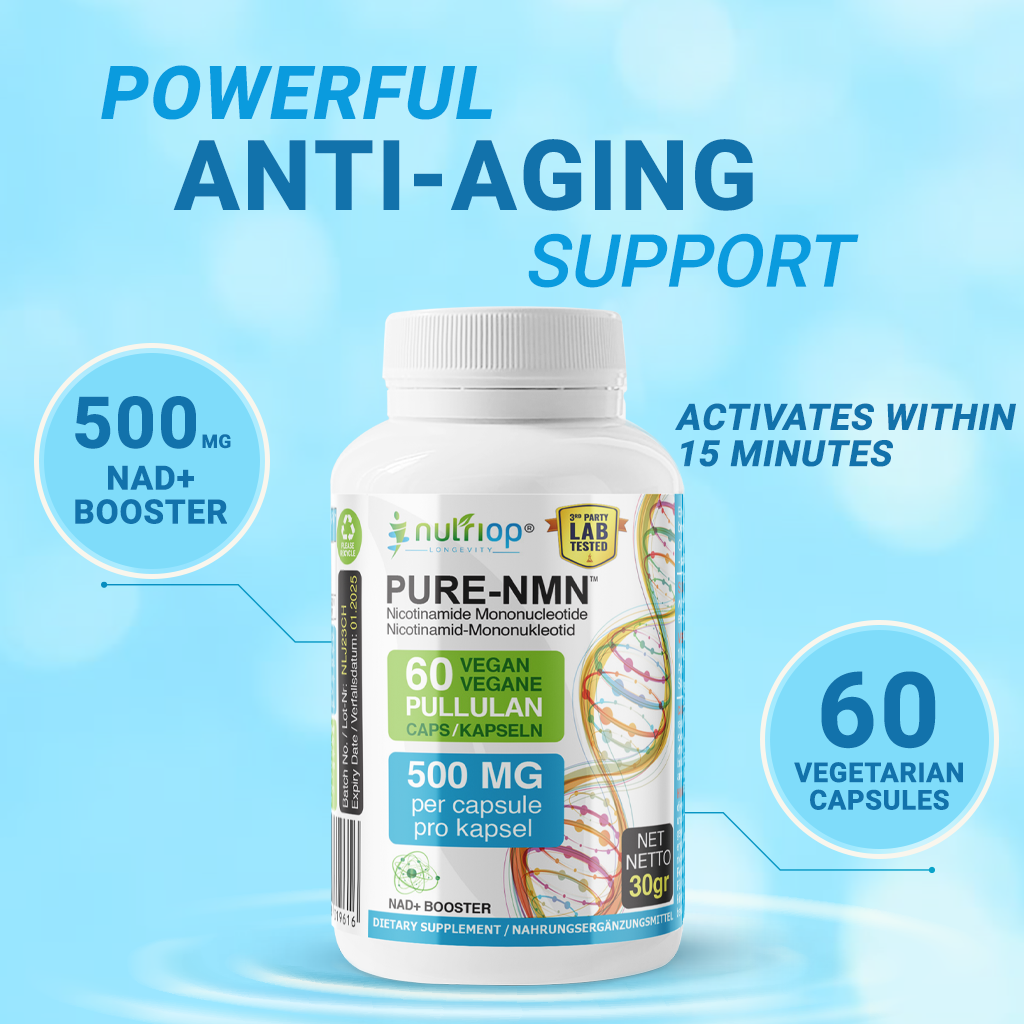 Nutriop NMN. What is NMN? | by David Sinclair (www ...