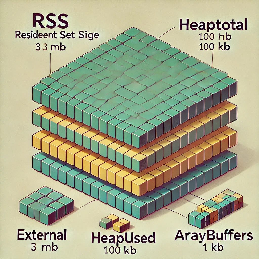 process.memoryUsage() in Node.js. 1. rss (Resident Set Size) | by Aditya Yadav | Medium