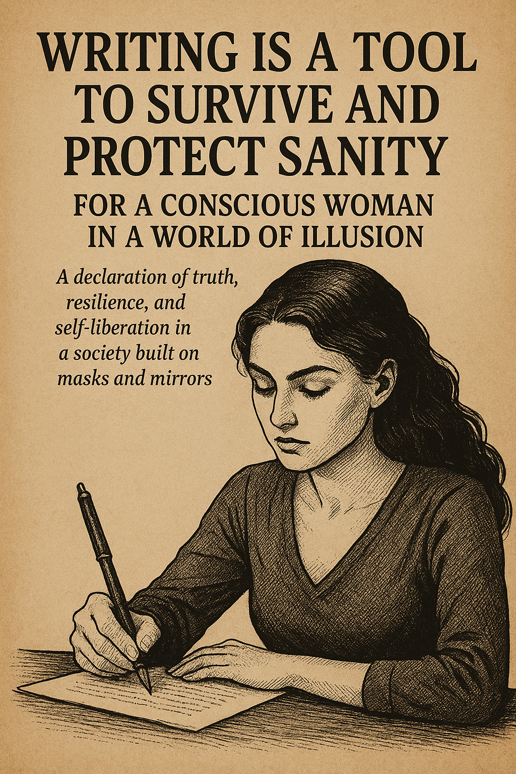 ️Writing Is a Tool to Survive and Protect Sanity — For a Conscious ...