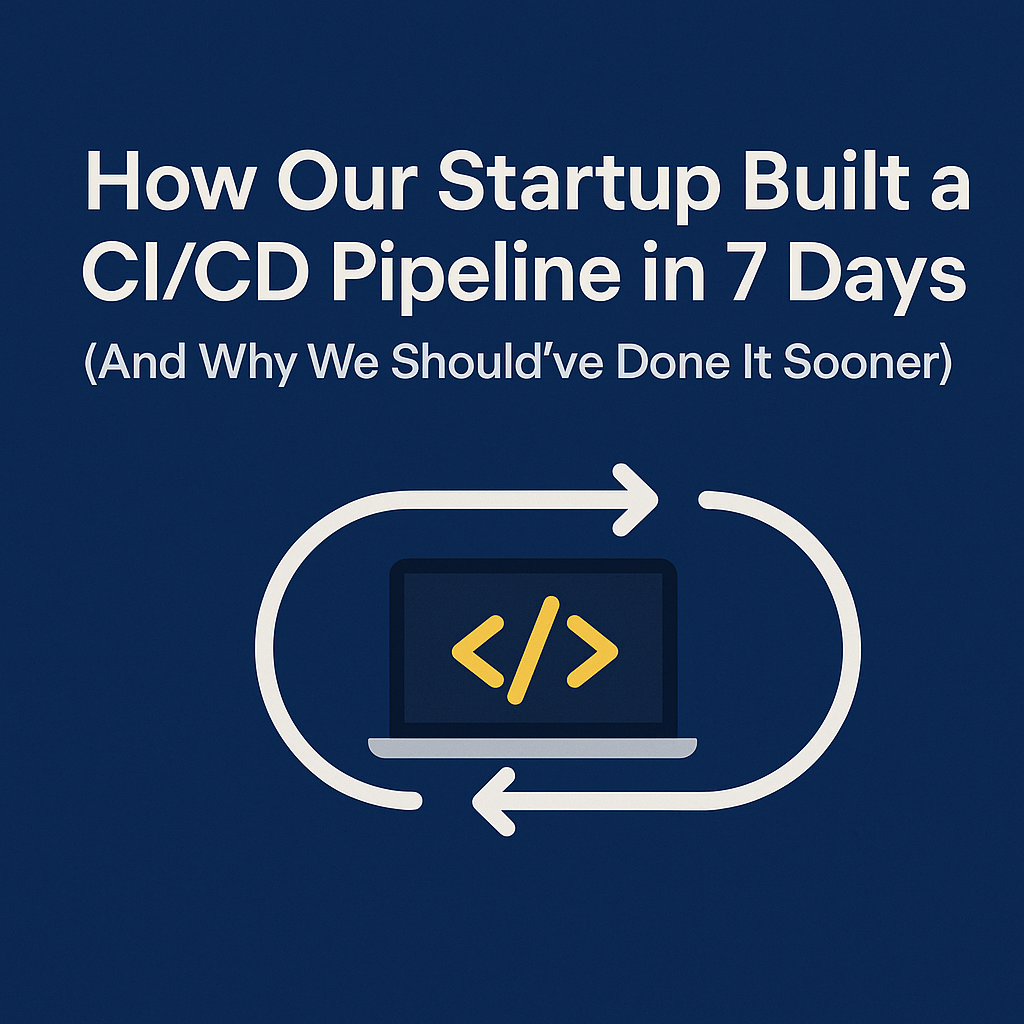 How Our Startup Built a CI/CD Pipeline in 7 Days (And Why We Should’ve ...