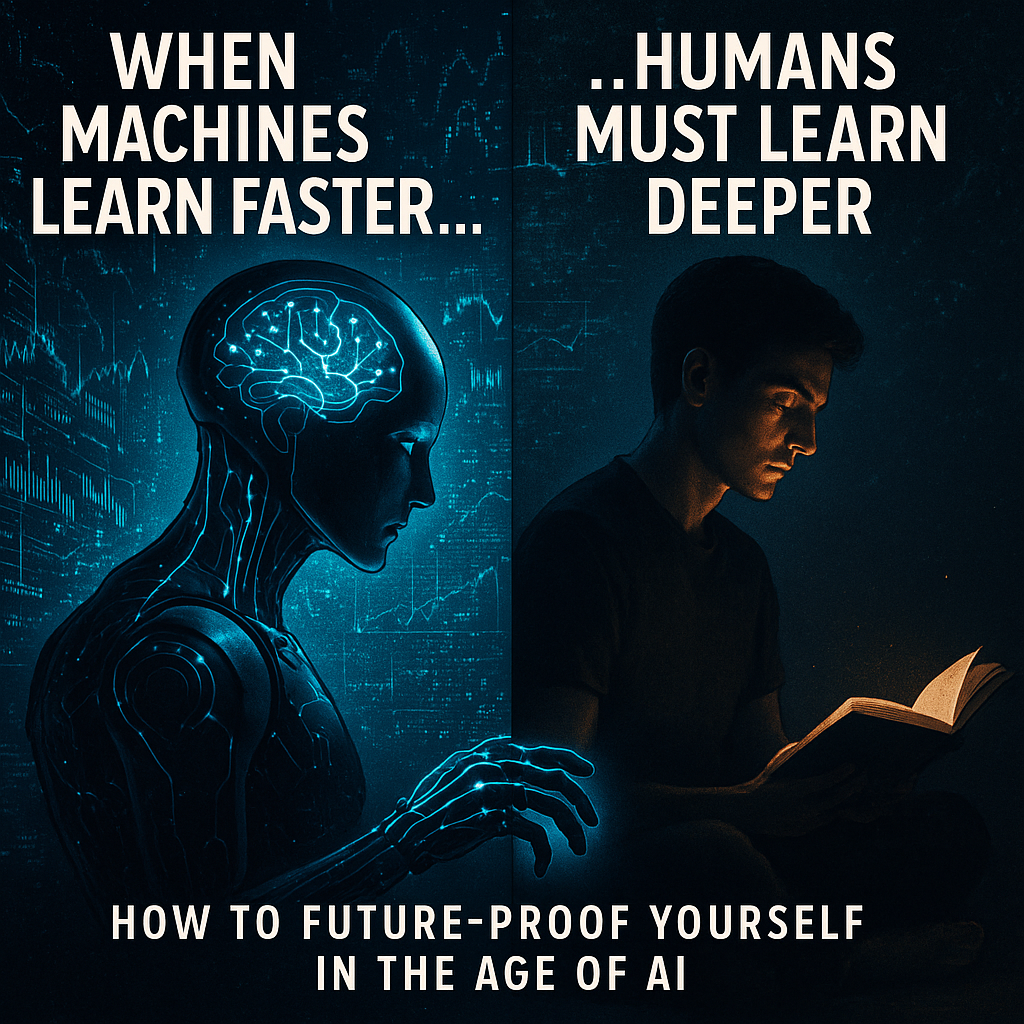 When Machines Learn Faster, Humans Must Learn Deeper (How to future-proof yourself in the age of ...