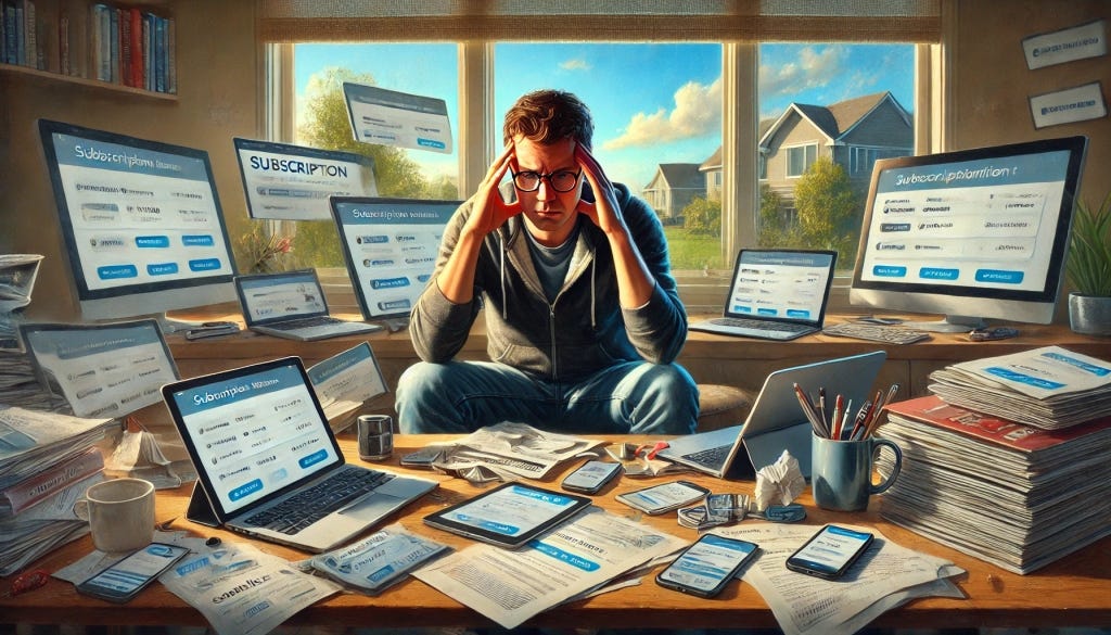 When technology was simpler: Subscription creep | by Erik Christiansen ...