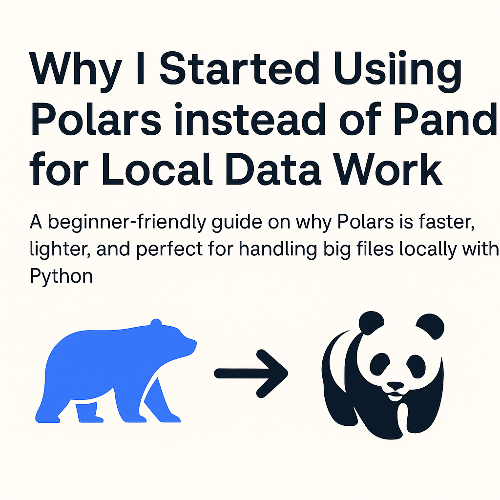 Why I Started Using Polars Instead of Pandas for Local Data Work | by Rooted in Data | Jul, 2025 ...