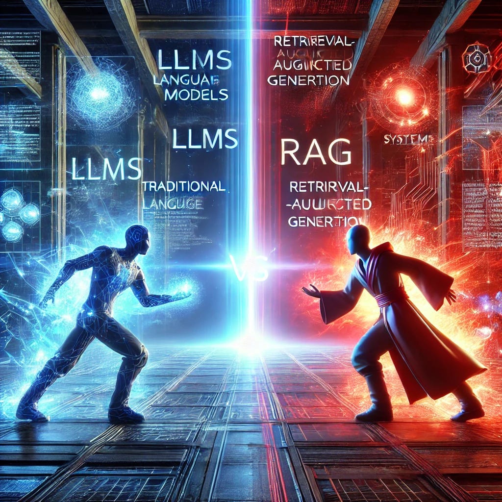 RAG vs. Traditional LLMs: The AI Showdown You Need to Know About | by ...