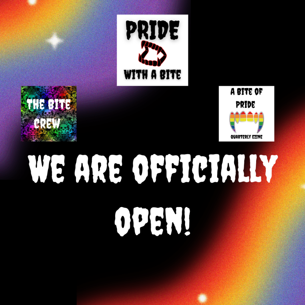 OFFICIALLY OPEN: Pride with a Bite Indie Publisher | by Sage Nestler, MSW | The Horror Maven ...