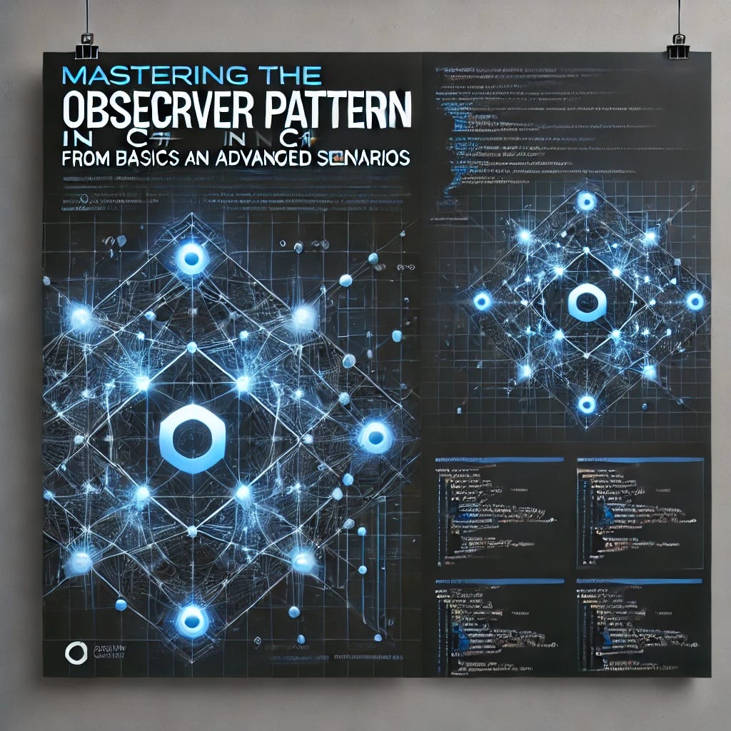 Mastering the Observer Pattern in C#: From Basics to Advanced Scenarios ...