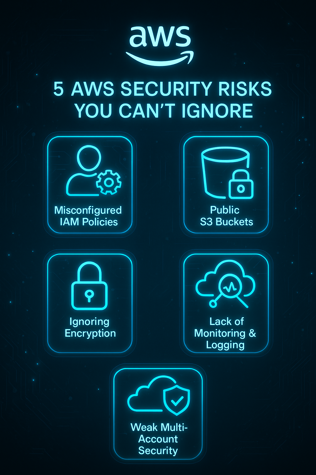 The Dark Side of Cloud: 5 AWS Security Risks You Can’t Ignore | by Yusuf Yücel | Medium