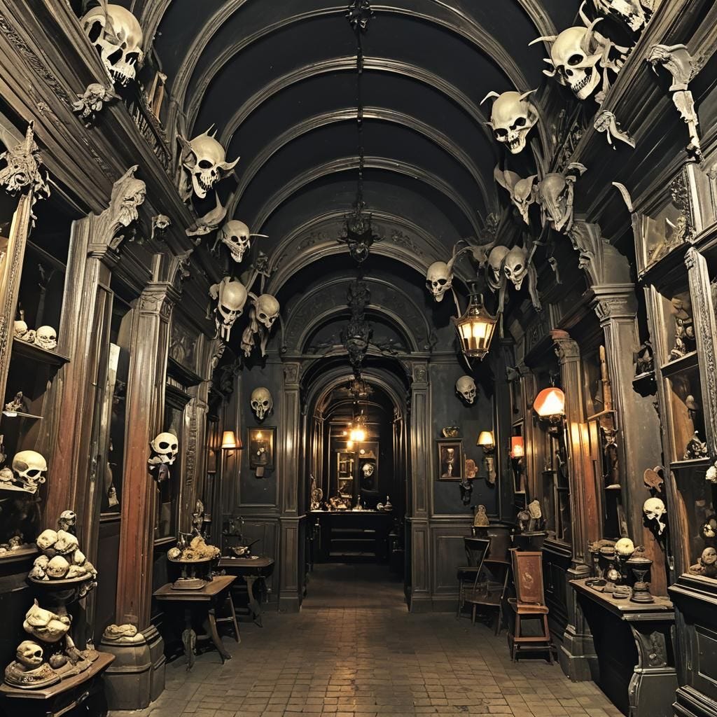 Inside the Museum of Vampires and Legendary Creatures in Paris, France ...