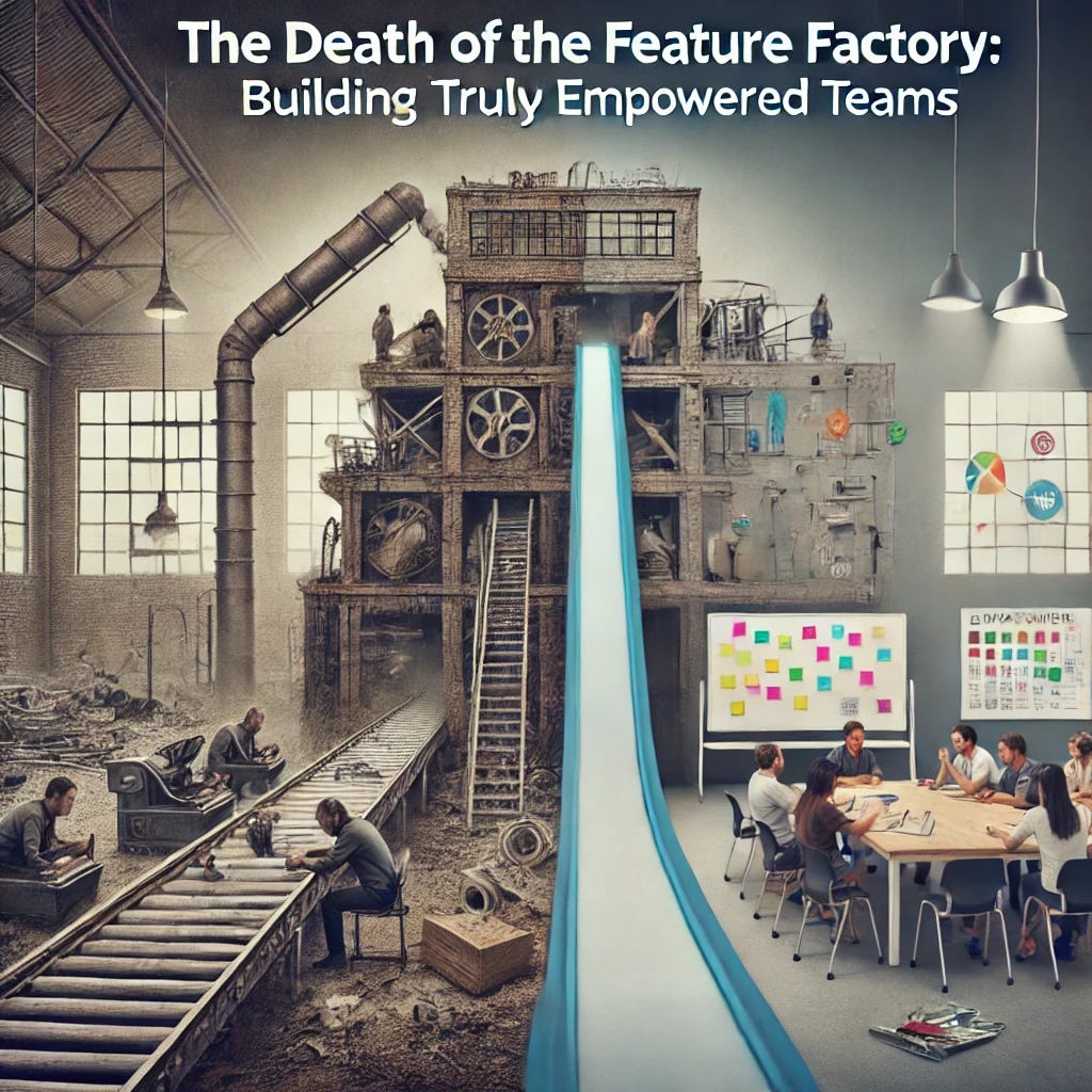 The Death of the Feature Factory: Building Truly Empowered Teams | by ...