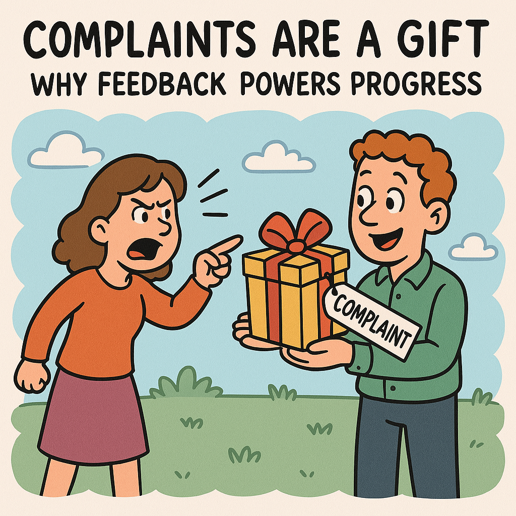 Complaints are a Gift: Why Feedback Powers Progress | by A n k i s h ...