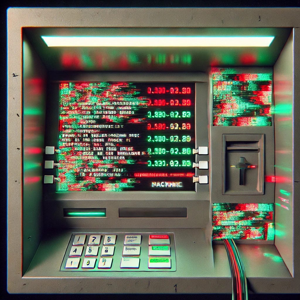 ATM Annihilation script. — a digital coup de grâce for a system… | by ...
