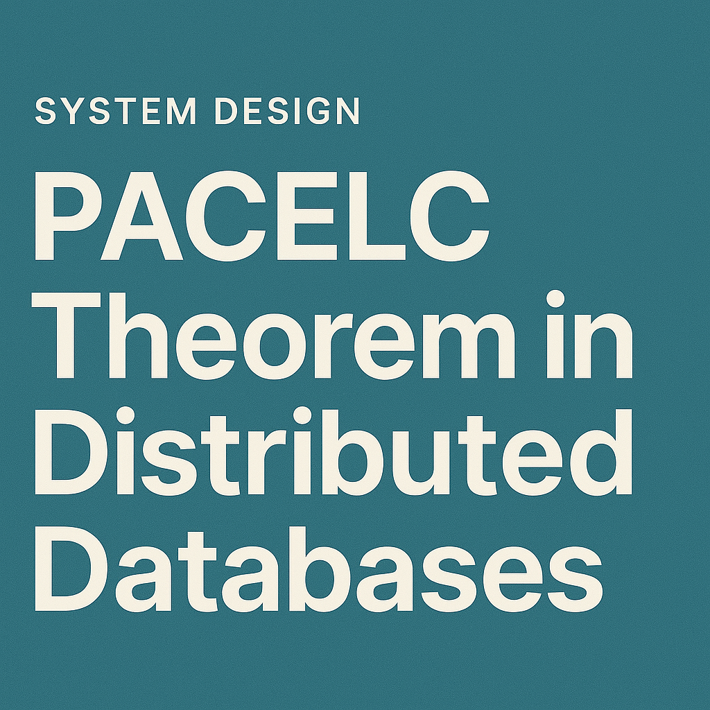 PACELC Theorem in Distributed Databases | by Dev Cookies | Stackademic